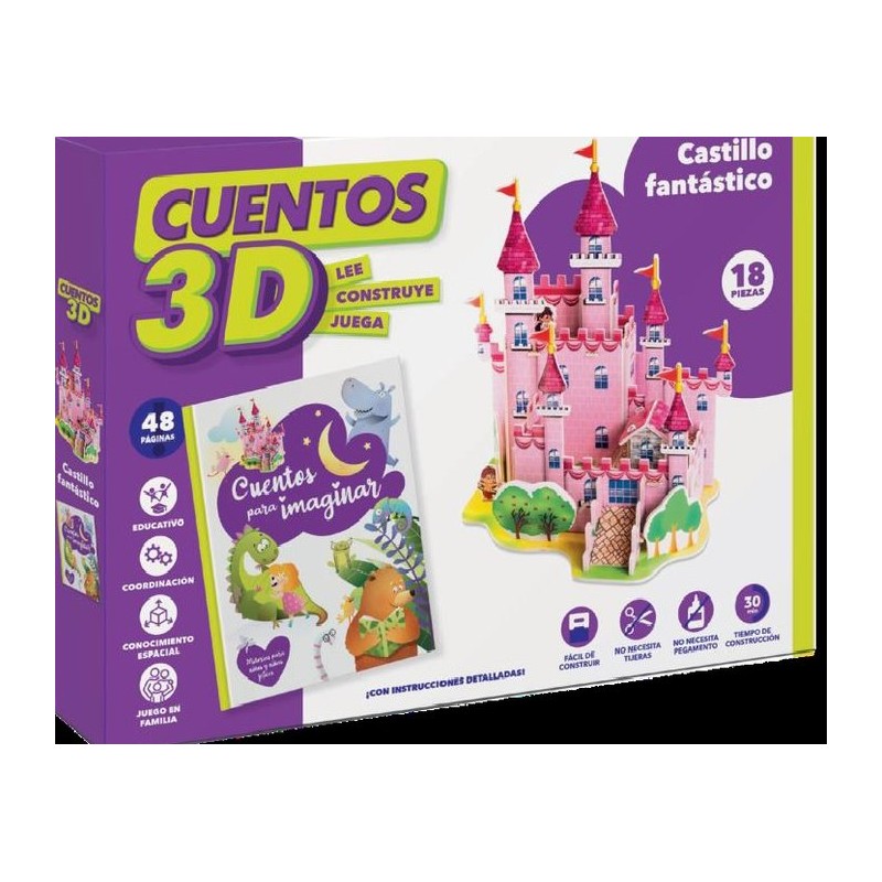CUENTOS 3D CASTILLO FANTASTICO | Librería Mapa | Envíos 24-48 horas